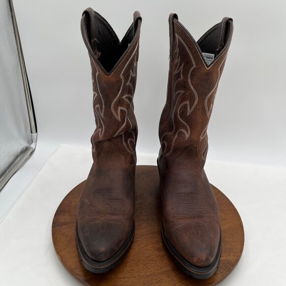 Double H | Shoes | Doubleh Ag7 3282 Western Work Boot 9 2d Mens Brown ...